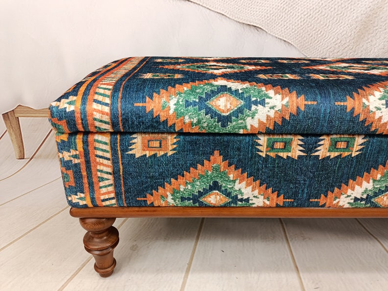 Turkish Bench Storage Bench Handmade Furniture Footstool - Etsy