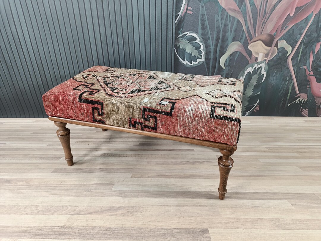 Coffee Table Bench, Turkish Rug Bench, Footstool Bench, Piano Bench ...