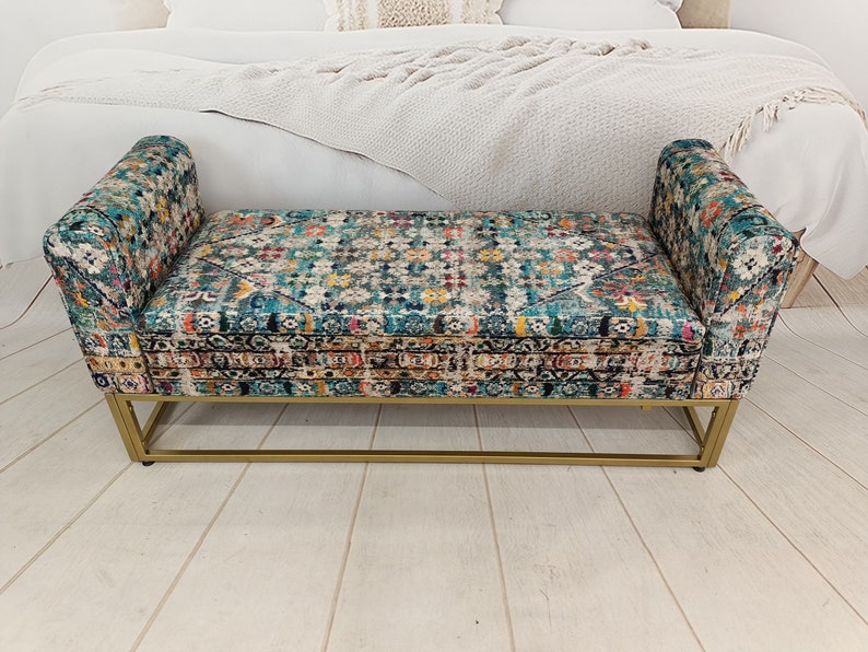 Upholstered Bench, Dressing Table Chair, Window Bench, Storage Bench ...