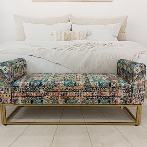 Upholstered Bench, Dressing Table Chair, Window Bench, Storage Bench ...