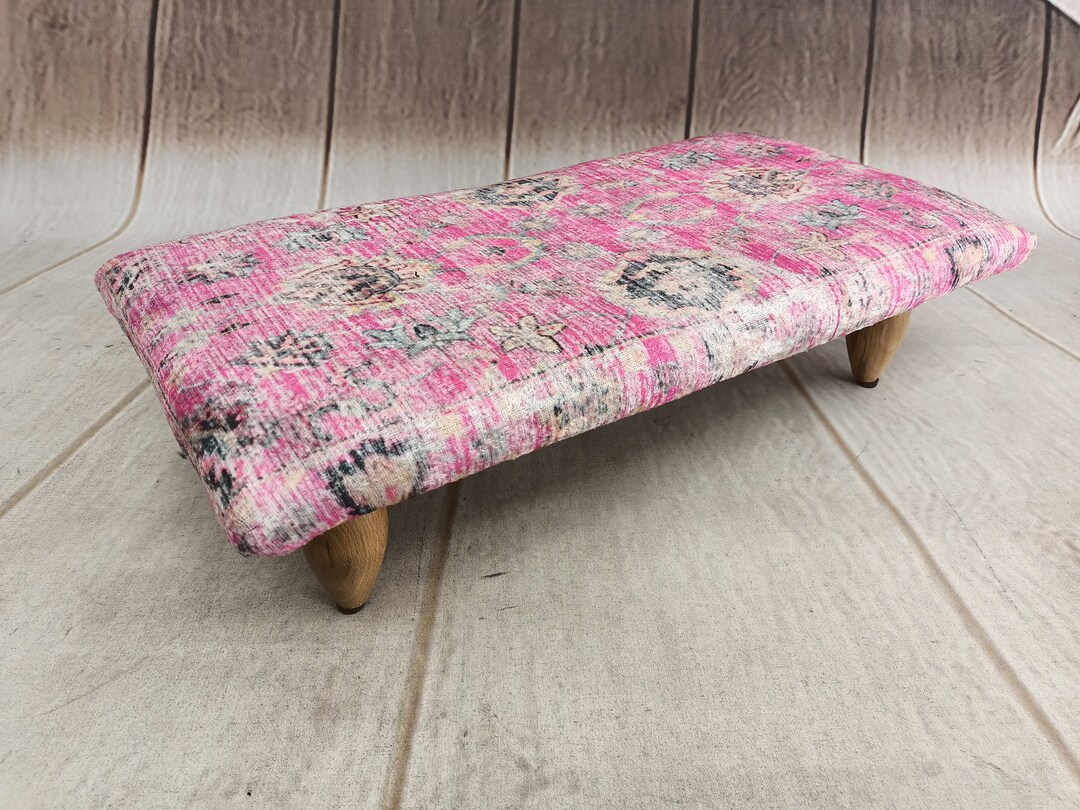 Upholstered Footstool, Stepping Stool, Low Stool, Lightweight Stool ...