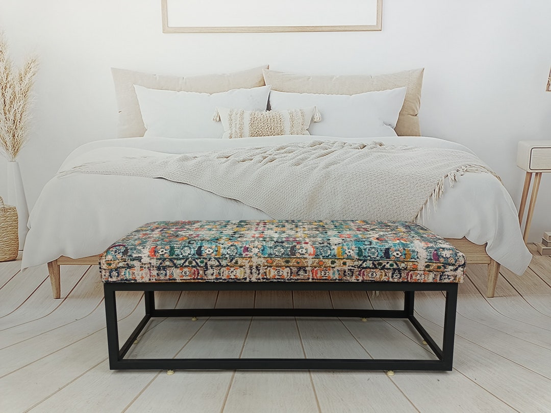 Bench for Bedroom, Upholstered Bench, Dressing Table Bench, Vanity ...