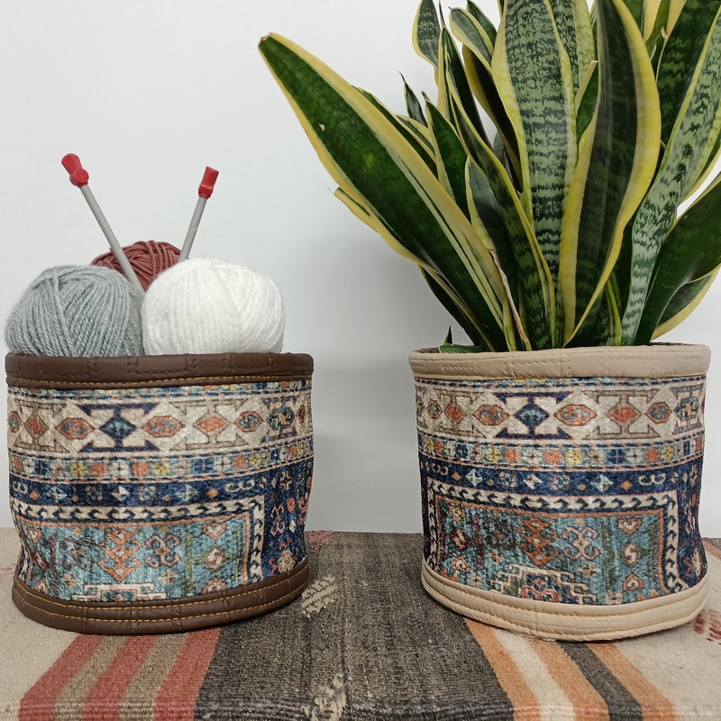 Linen Plant Pots - Etsy