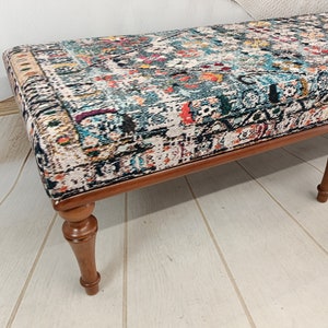 Dining Table Bench, Bedroom Bench, Bohemian Bench, Long Seat, Sofa ...