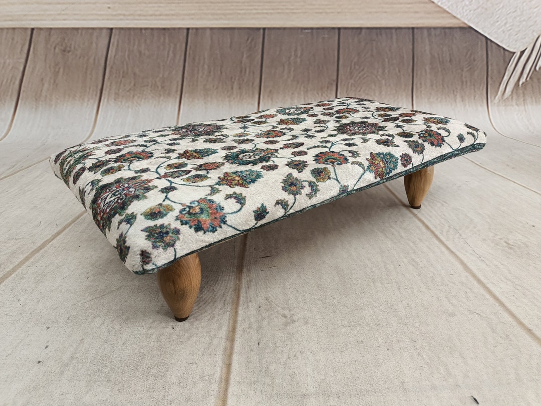 Foot Rest Stool, Stool for Rocking Chair, Bed Step Stool, Tray With ...