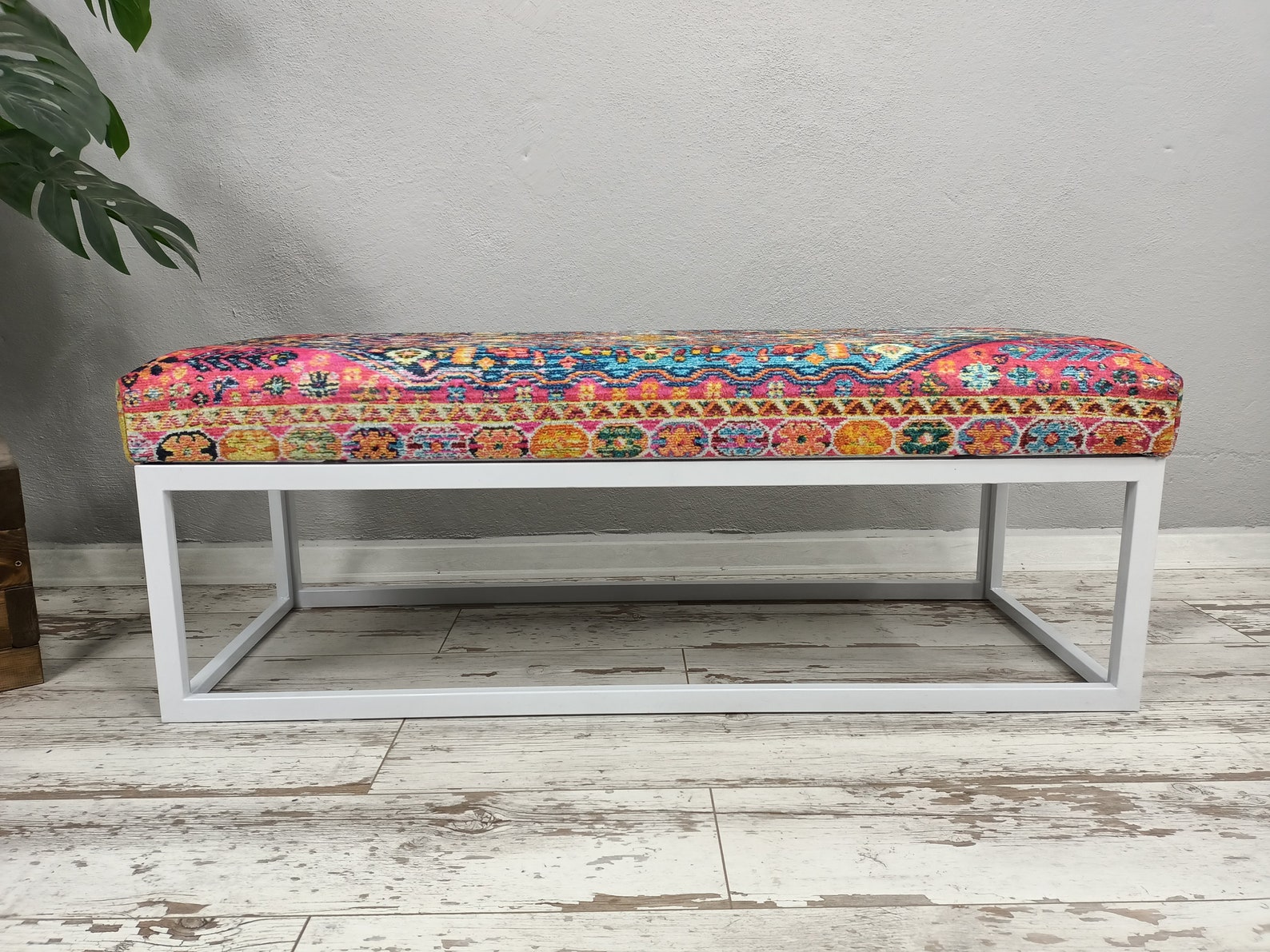 Rug Bench Upholstered Bench Sitting Bench Piano Chair | Etsy