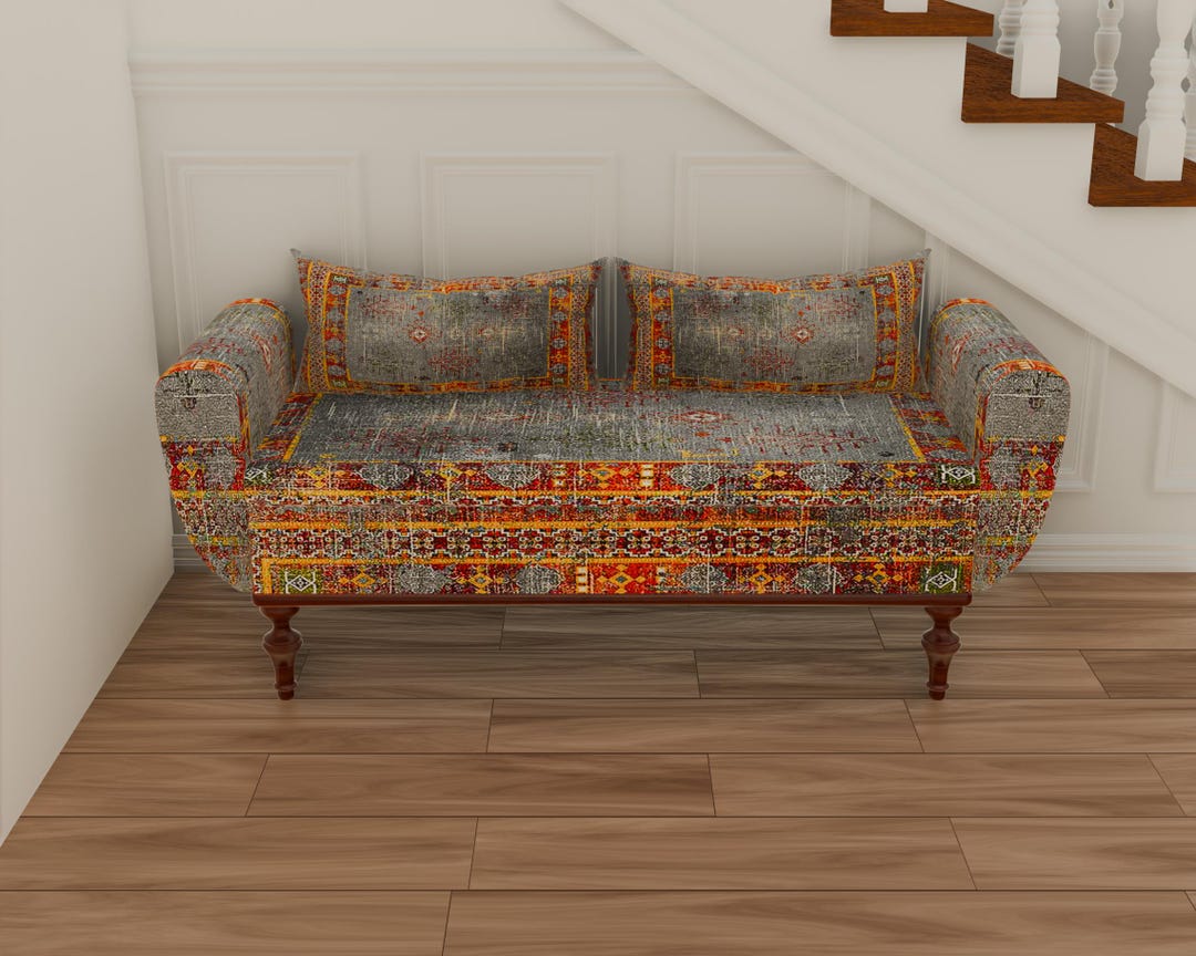 Space Saver Bench, Stairway Bench, Functional Bench, Ottoman With Arms ...