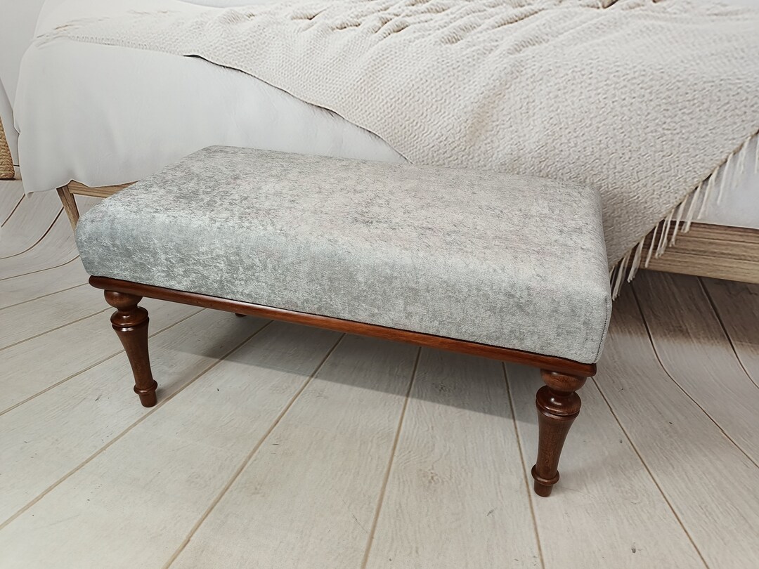 Dressing Table Bench, Vanity Bench, Upholstered Bench, Bedroom Bench ...