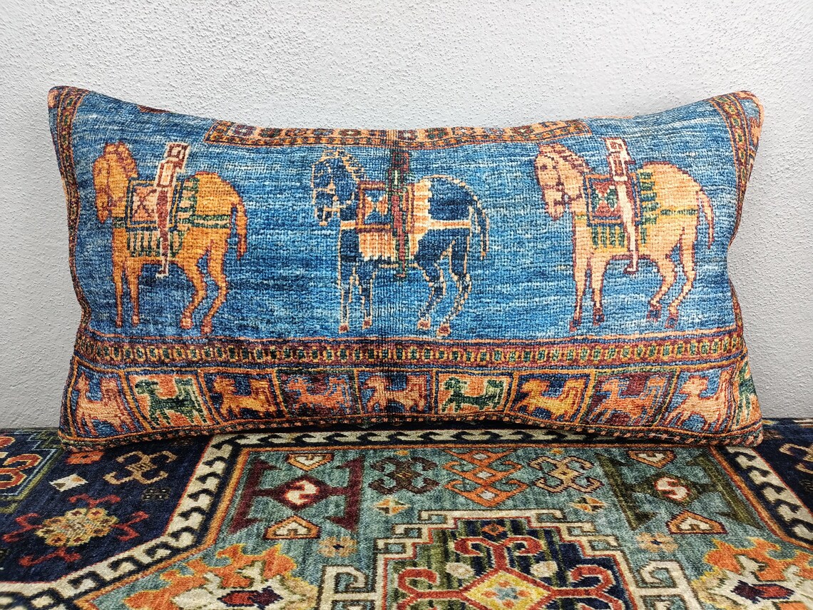 Decorative Pillow Turkish Rug Pillow Sofa Pillow Kilim - Etsy