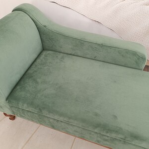 Sage Green Sofa, Chaise Lounge Sofa, Single Sofa, Lounger Sofa, Living ...