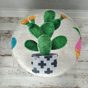 Upholstered Footstool, Cozy Stool, Vanity Chair, Plant Stool, Ottoman ...