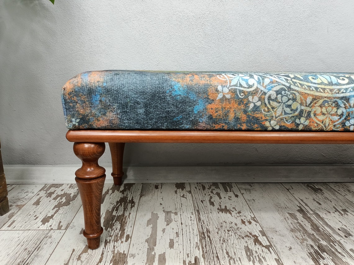 Upholstered Bench Dining Bench Entryway Bench End Table - Etsy