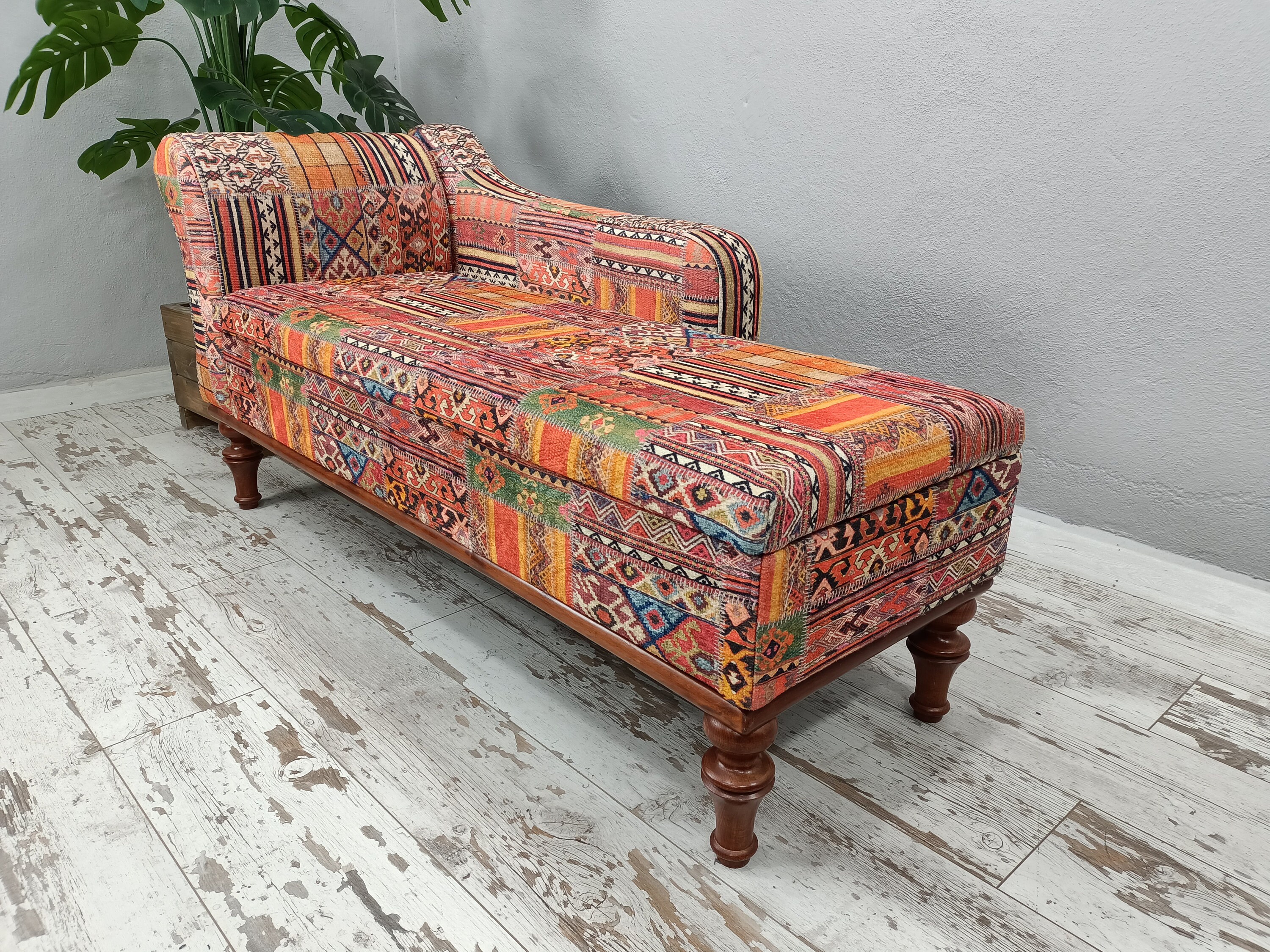 Bohemian Chaise Lounge, Sleeper Sofa, Bench With Back, Storage Bed ...