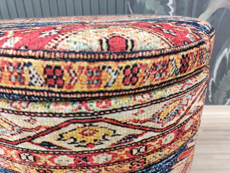 Dressing Table Stool, Hidden Storage, Pouf Stool, Ottoman Chair ...