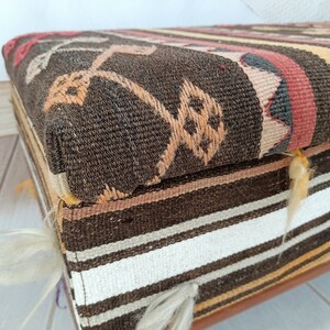 Storage Bench, Kilim Bench, Tufted Bench, Handmade Furniture, Entry ...