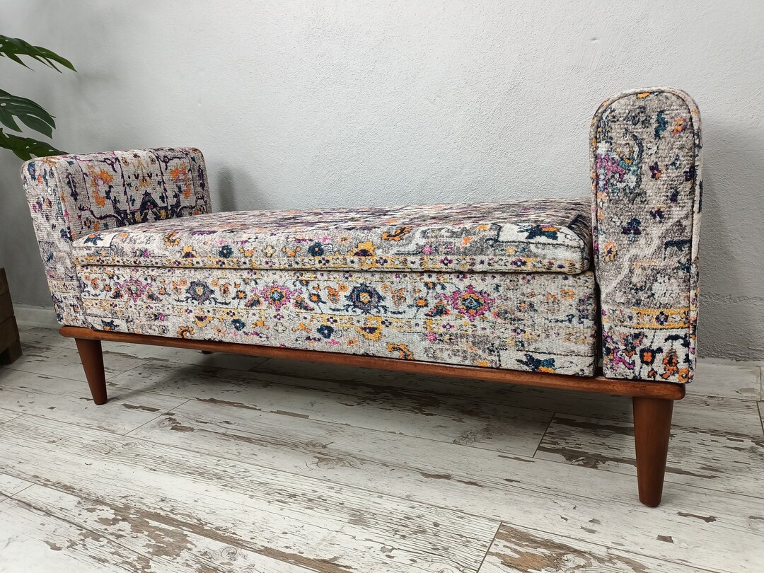 Ottoman Bench, Storage Bench, Piano Bench, Hallway Organizer, Turkish ...