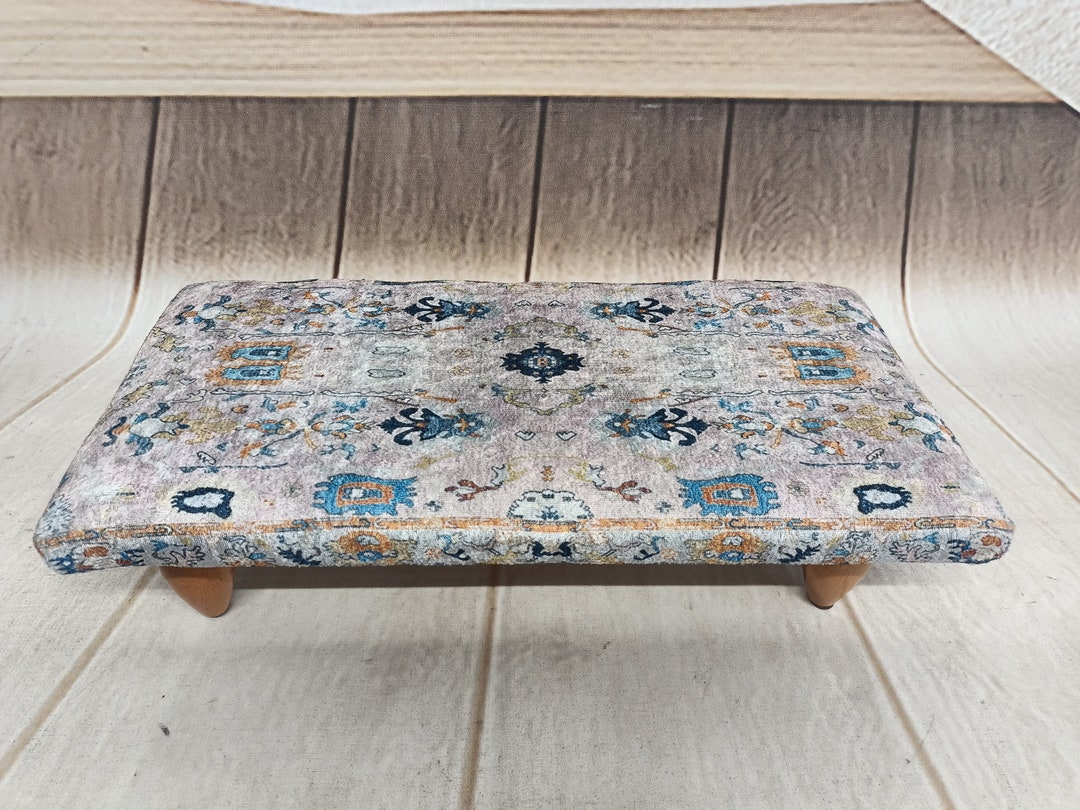 Footstool Ottoman, Bedroom Bench, Steps Stool, Floor Chair, Entry Stool ...