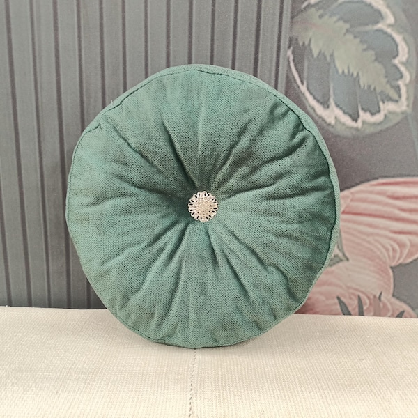 Button Pillow - Etsy