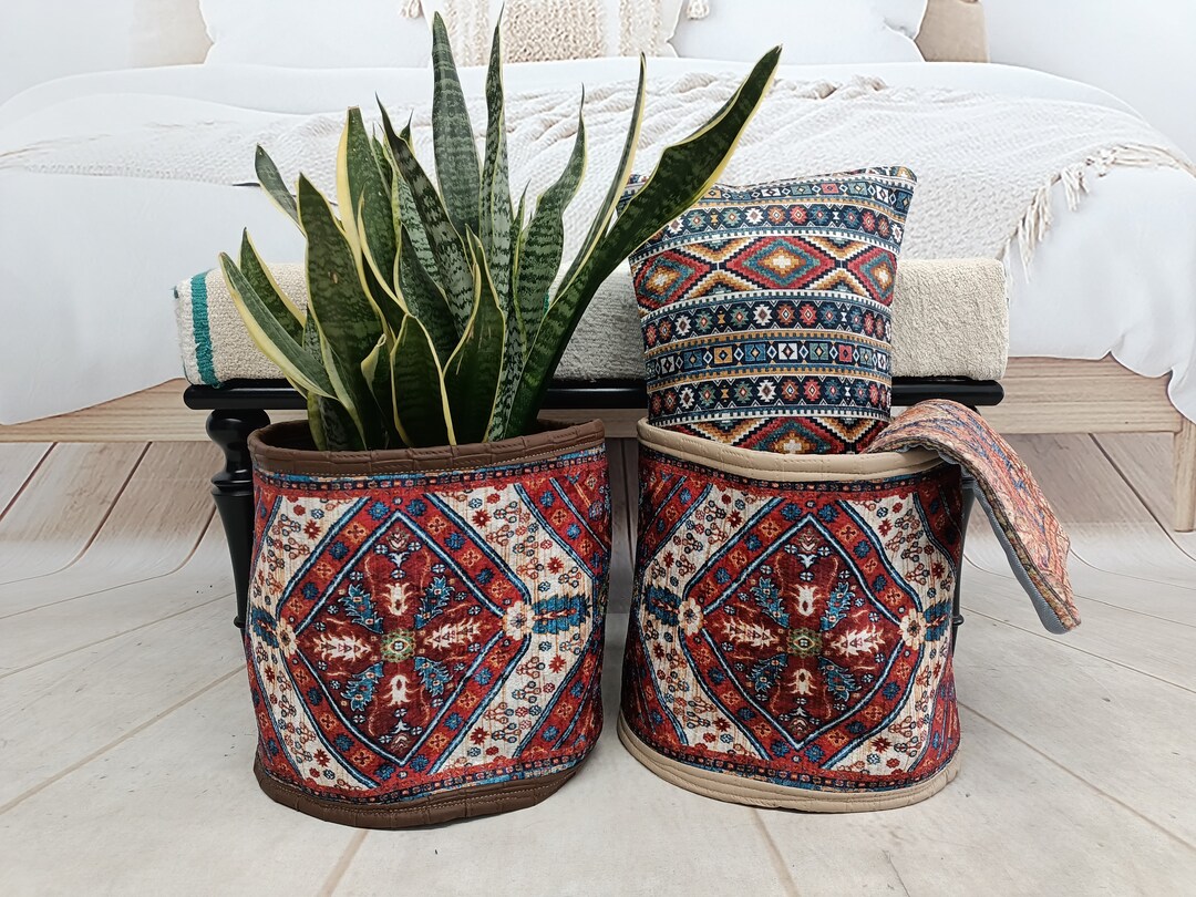 Planter Tote, Big Planter, Planter Pocket, Floor Basket, Plant Holder ...