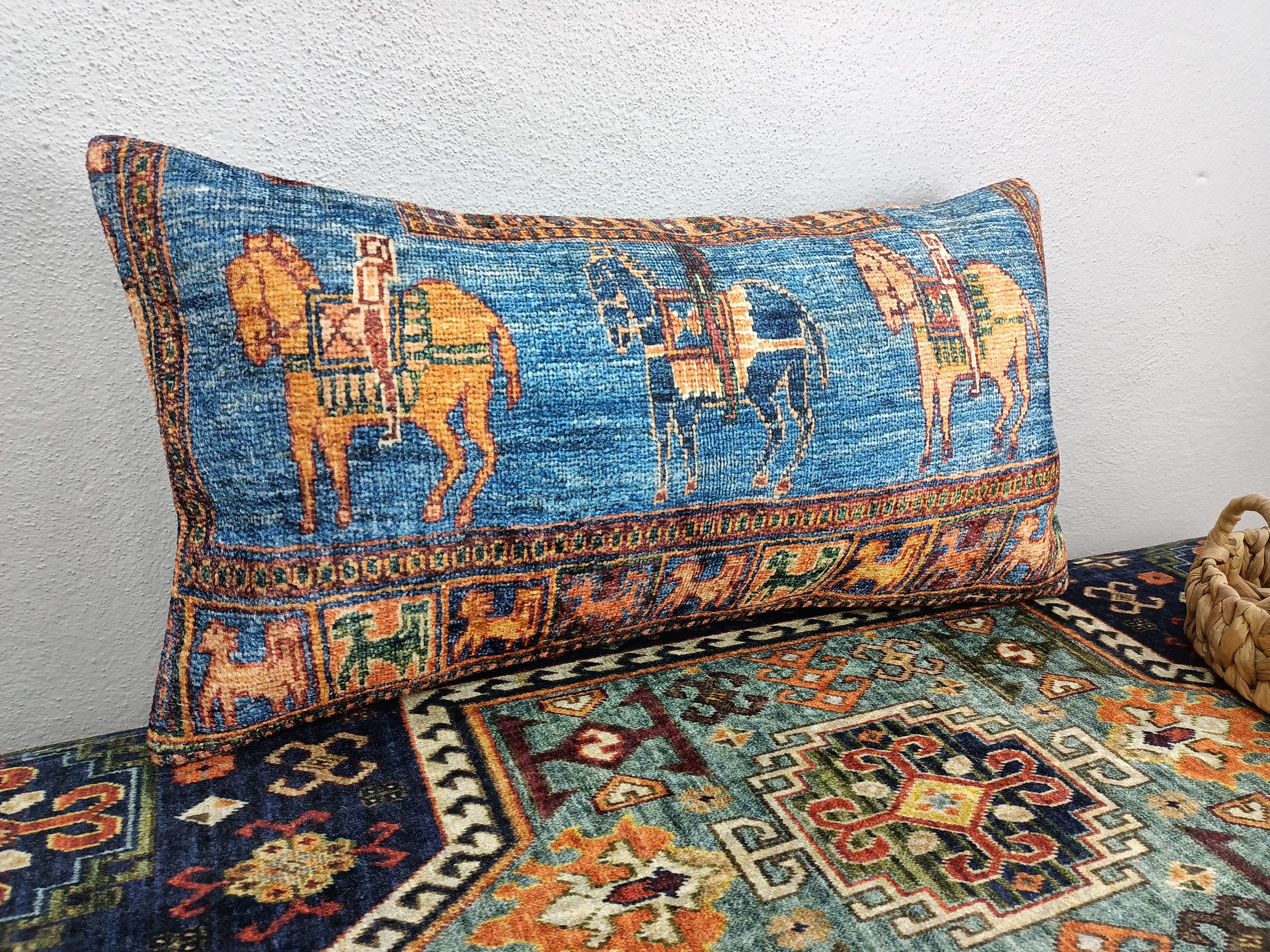 Decorative Pillow Turkish Rug Pillow Sofa Pillow Kilim - Etsy