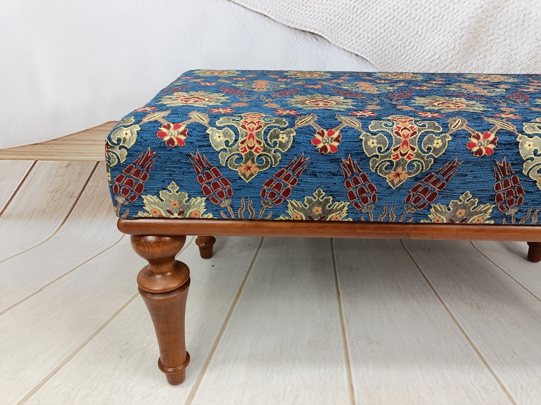 Upholstered Bench, Entryway Bench, Modern Ottoman, Handmade Furniture ...