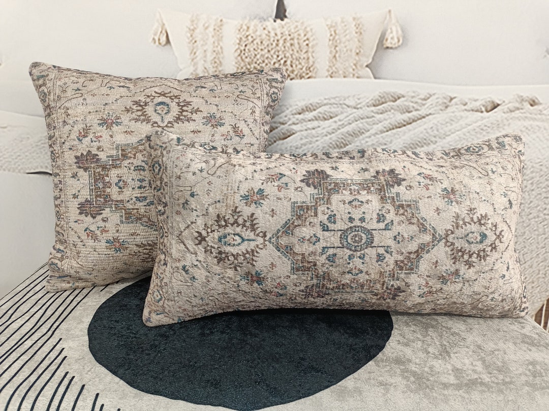 Bohemian Pillow, Couch Pillows, Oriental Pillow Cover, Decorative ...