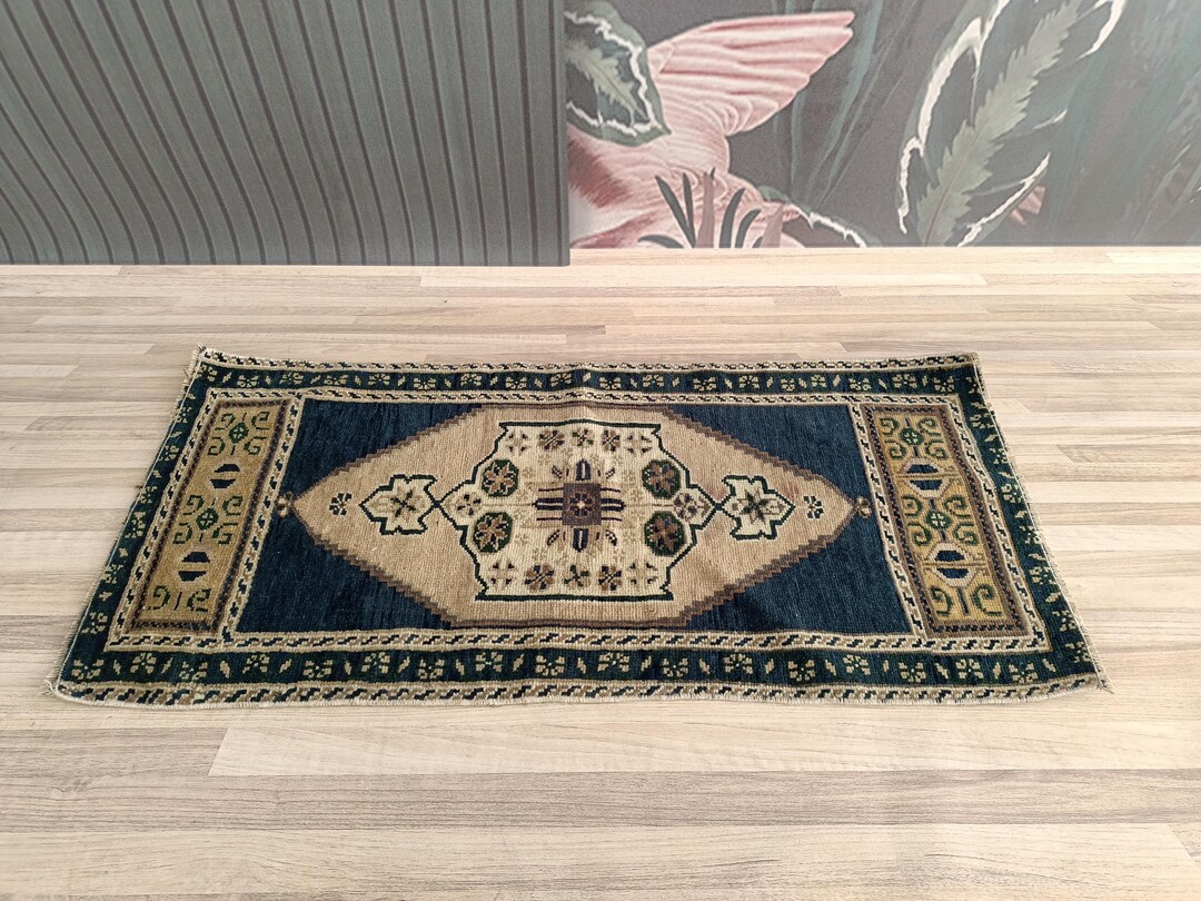 Miniature Rug, Earth Tone Rug, Aesthetic Rug, Tiny Rug, Turkish Oushak ...