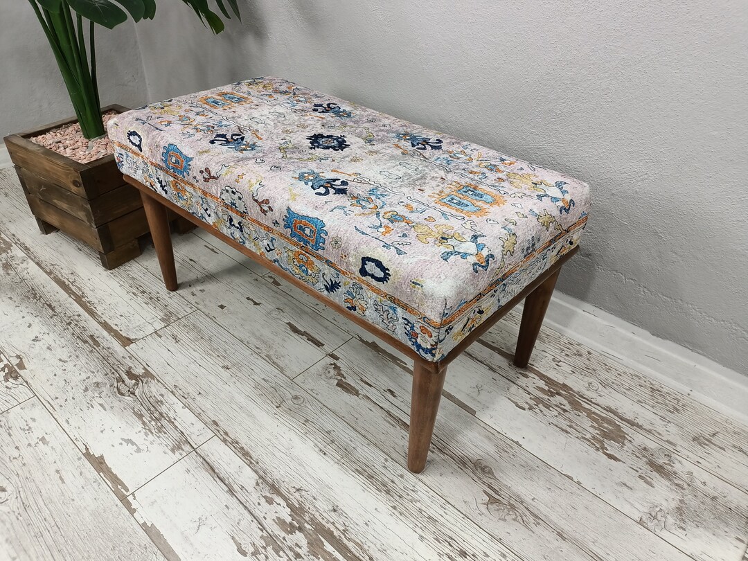 Bedroom Bench, Handmade Furniture, Bohemian Bench, Dining Bench ...
