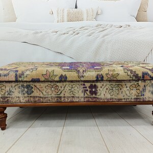 Bedroom Storage, Entry Bench, Shoe Storage, Bohemian Bench, Handmade ...