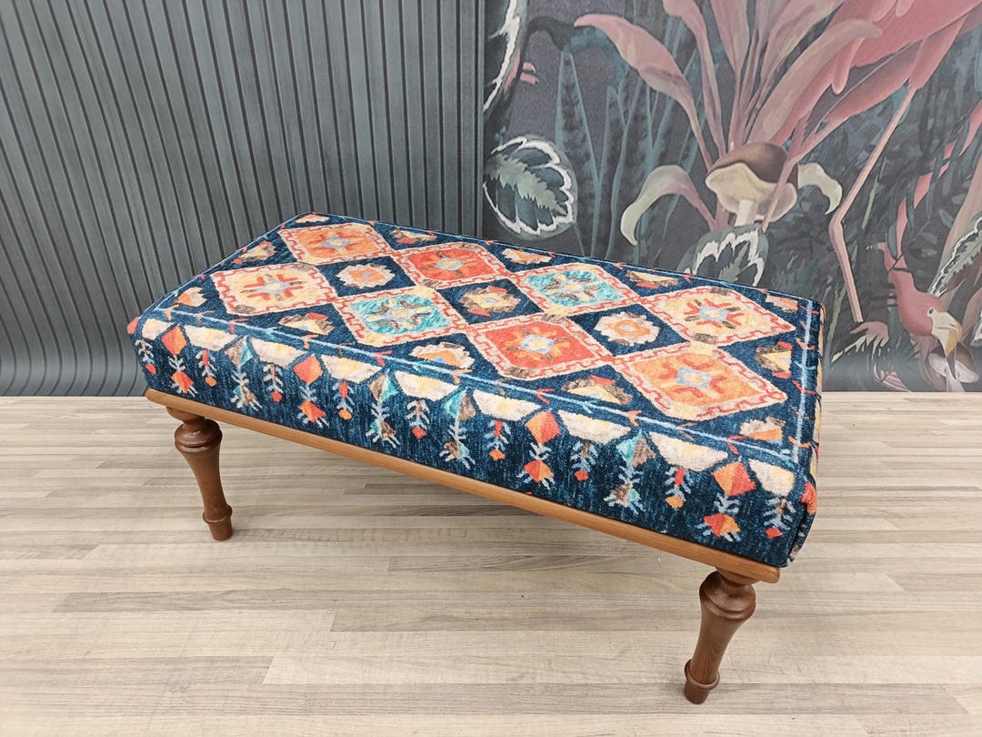 Bench for Entry, Bedroom Bench, Upholstered Ottoman, Hallway Table ...