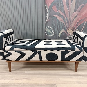 Fainting Couch, Curved Sofa, Lounger Sofa, Sofa Without Back, Hidden ...