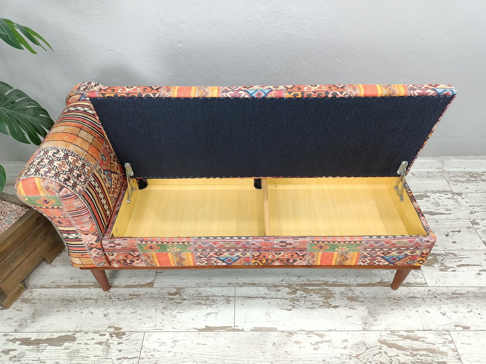 Bohemian Chaise Lounge, Sleeper Sofa, Bench With Back, Storage Bed ...