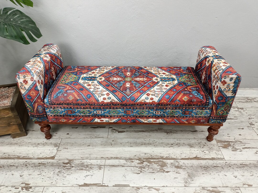 Armed Storage Bench, Dressing Room Bench, Window Seat Bench ...