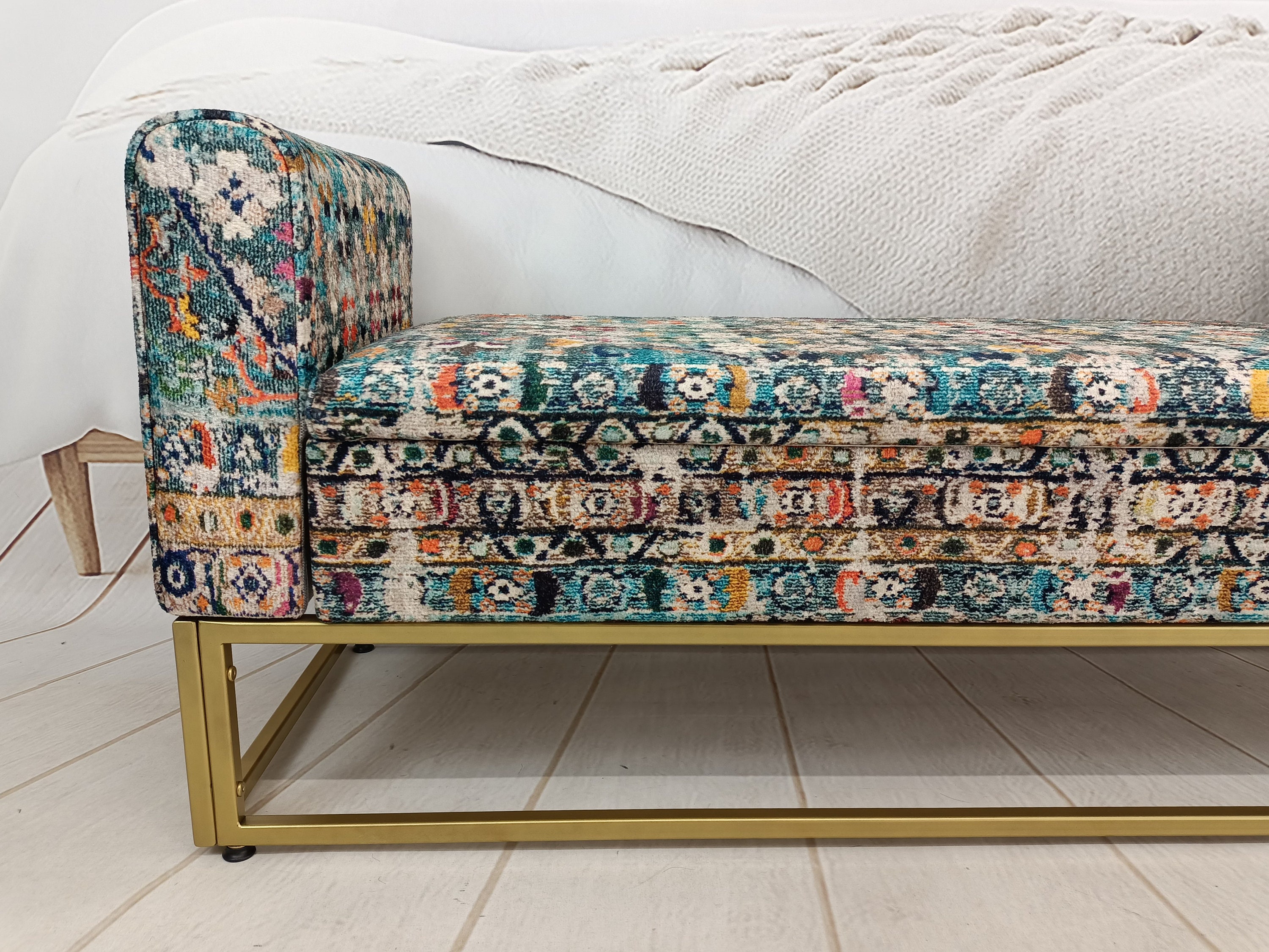 Upholstered Bench, Dressing Table Chair, Window Bench, Storage Bench ...
