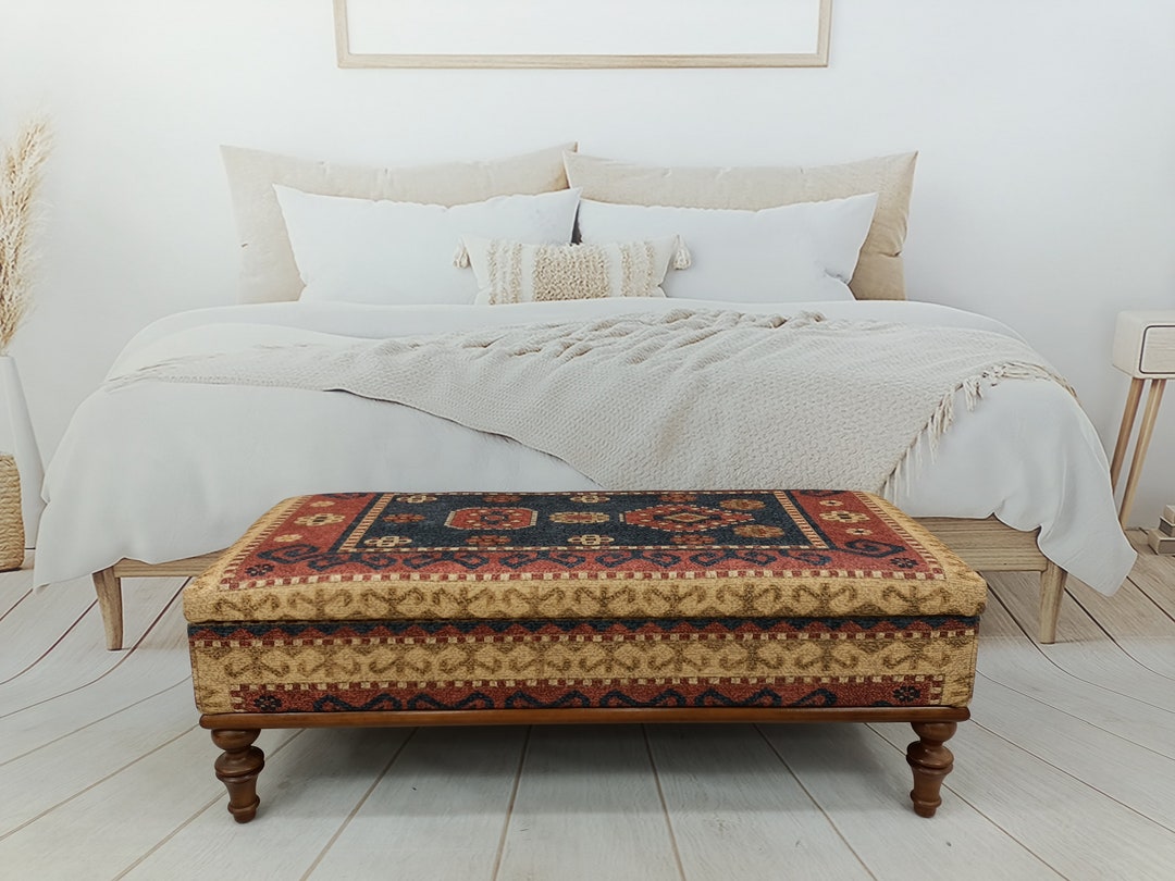 Upholstered Bench, Turkish Bench, Storage Dresser, Hallway Bench ...