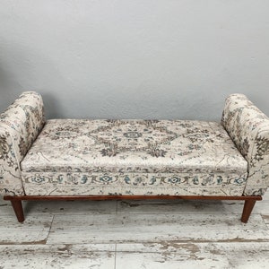 Upholstered Bench, Bohemian Bench, Armed Storage Bench, Piano Bench ...