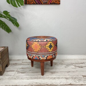 Ottoman Stool, Handmade Furniture, Bean Bag Chair, Foot Stool Pouf ...