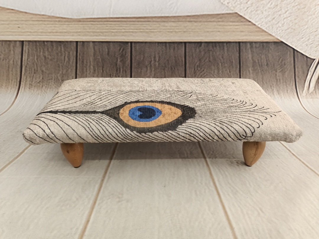 Foot Riser, Peacock Stool, Walking Stool, Ottoman Bench, Upholstered Bench, Kitchen Stool ...