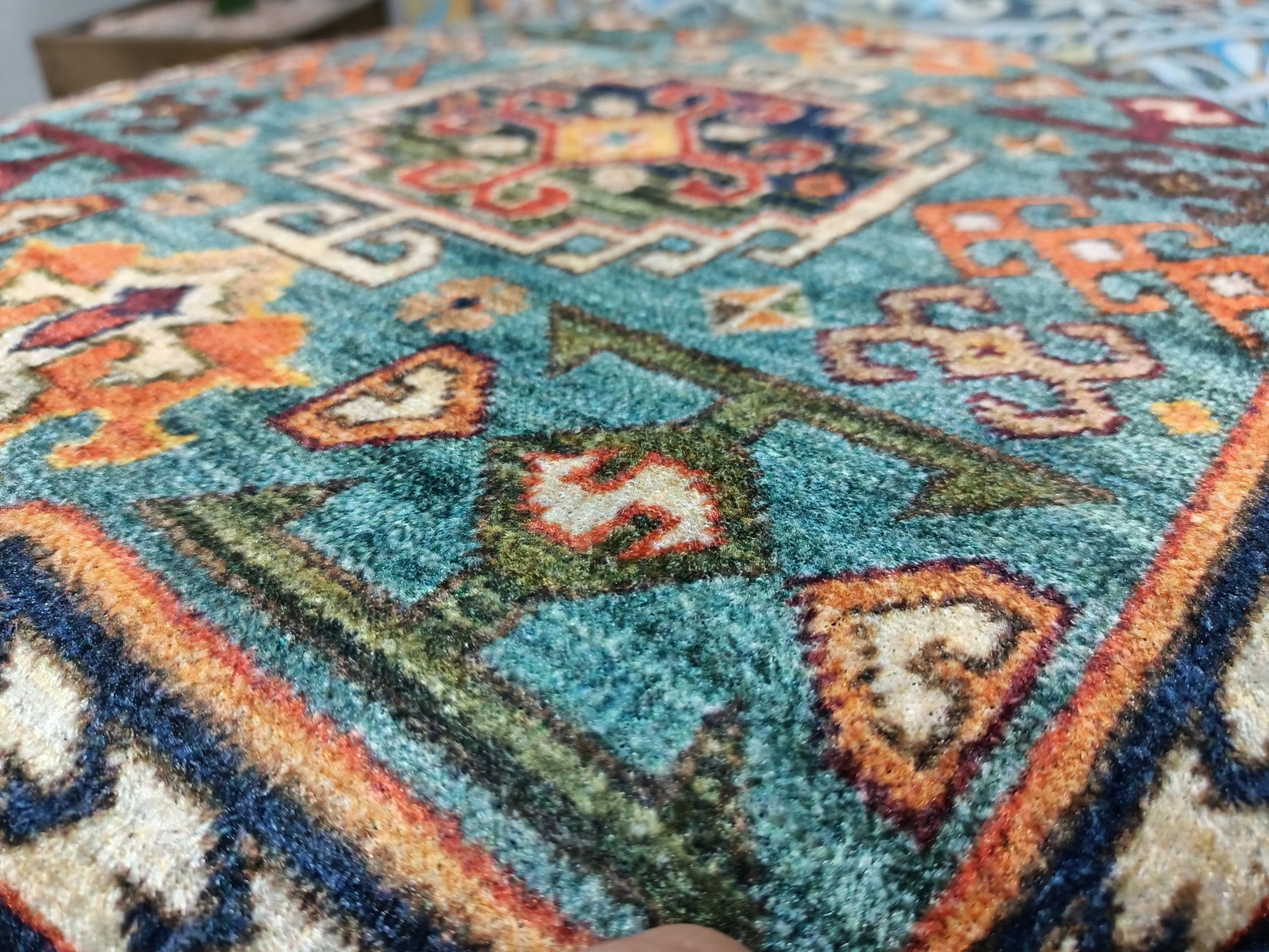 Round Pouf Stool, Bedroom Pouf, Footstool Ottoman, Tufted Stool, Piano ...