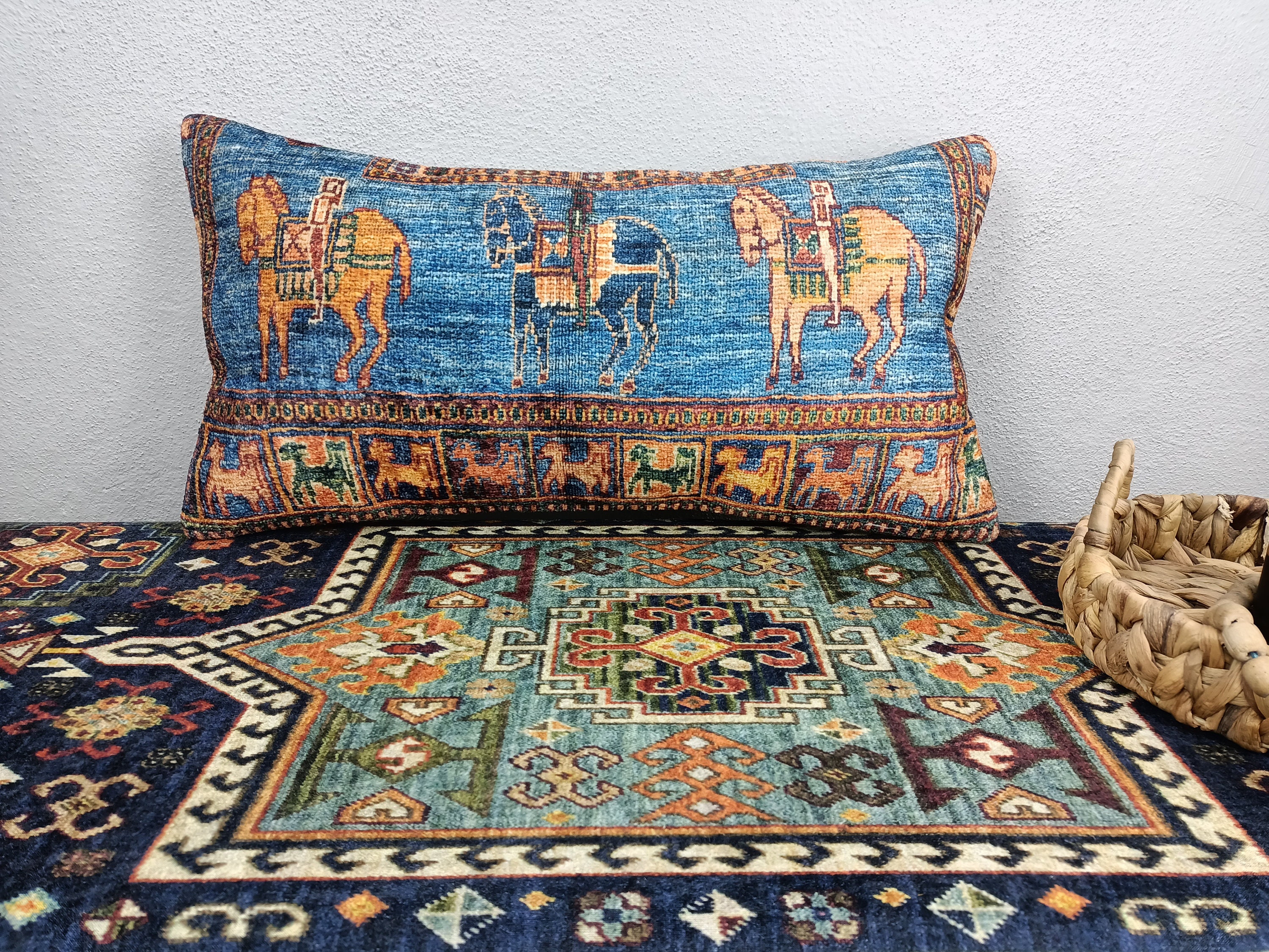 Decorative Pillow Turkish Rug Pillow Sofa Pillow Kilim - Etsy