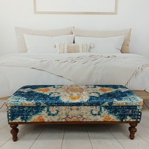 Ottoman Bench Storage Bench Bedroom Bench Storage Side Table Altar Table Handmade Furniture Boho Stool Piano Bench ST 164 Etsy