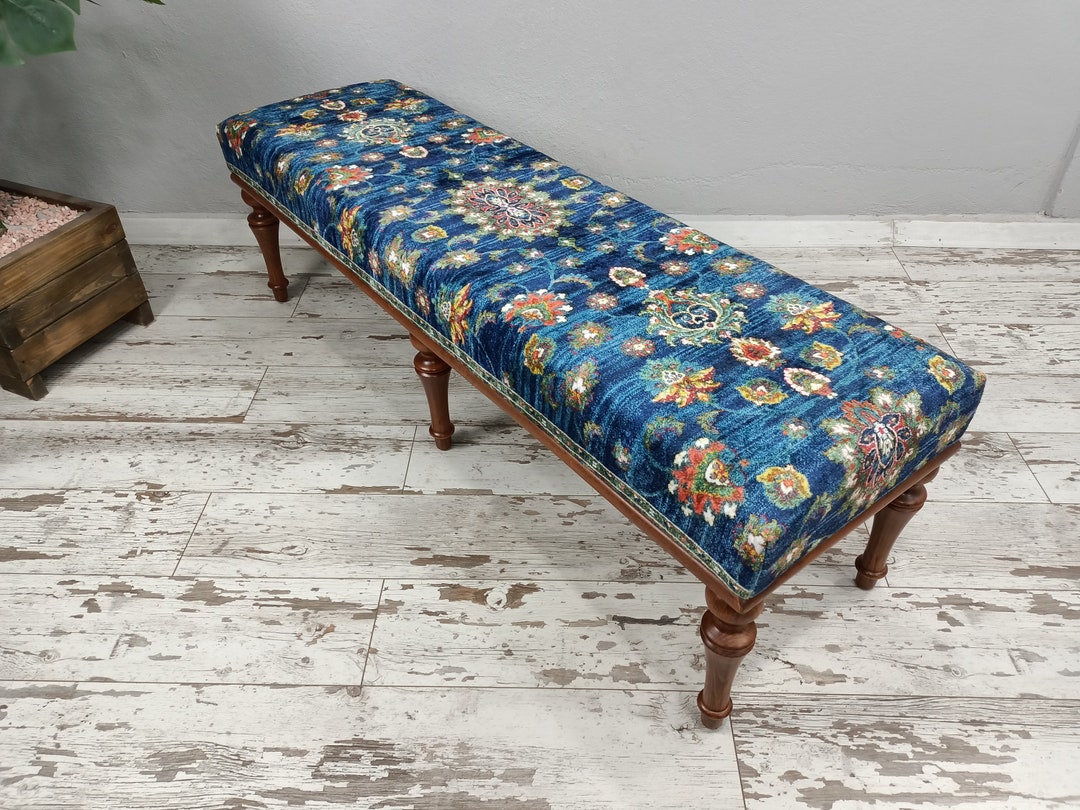 Ottoman Bench, Upholstered Bench, Saloon Bench, Hallway Bench, Extra ...