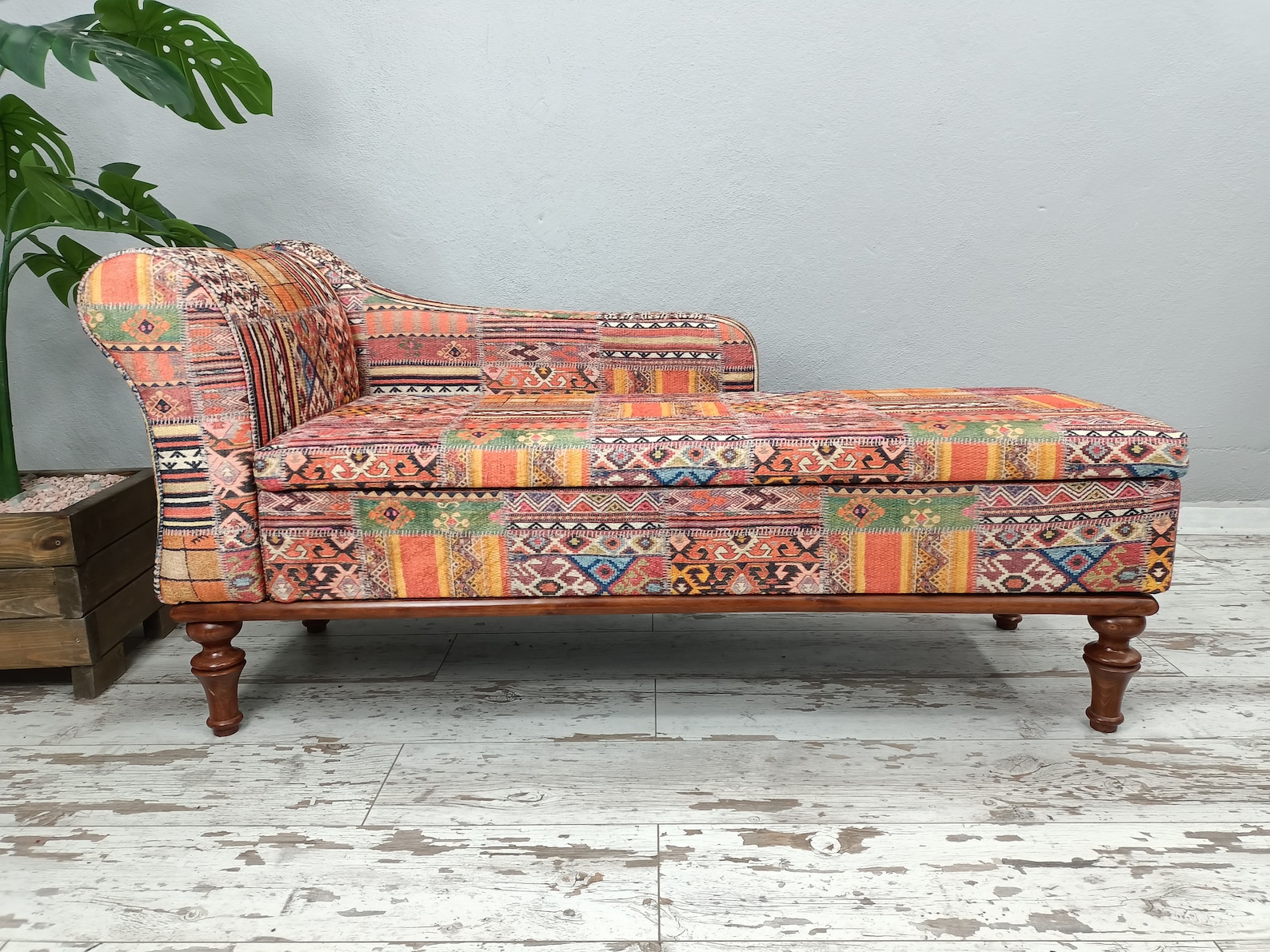 Bohemian Chaise Lounge, Sleeper Sofa, Bench With Back, Storage Bed ...