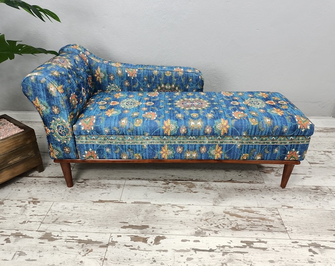 Chesterfield Patchwork Sofa - Grey Sky - Etsy