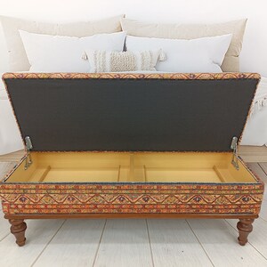 Storage Bench, Trunk Coffee Table, Upholstered Bench, Ottoman Bench ...