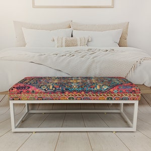 Rug Bench Upholstered Bench Sitting Bench Piano Chair - Etsy