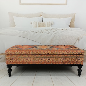 Storage Bench, Trunk Coffee Table, Upholstered Bench, Ottoman Bench ...