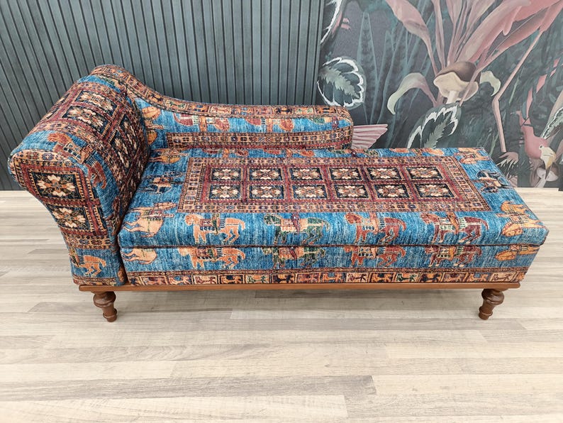 Upholstered Chaise, Storage Sofa Bed, Meditation Sofa, Chaise Lounge ...