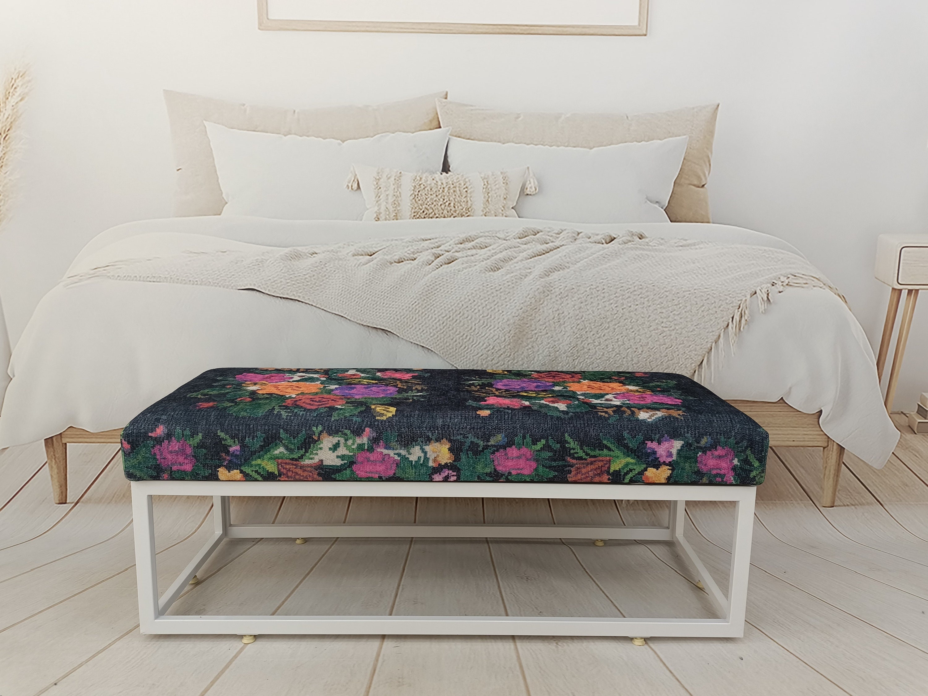 Dressing Table Bench, End of Bed Bench, Vanity Bench, Bathroom Bench ...
