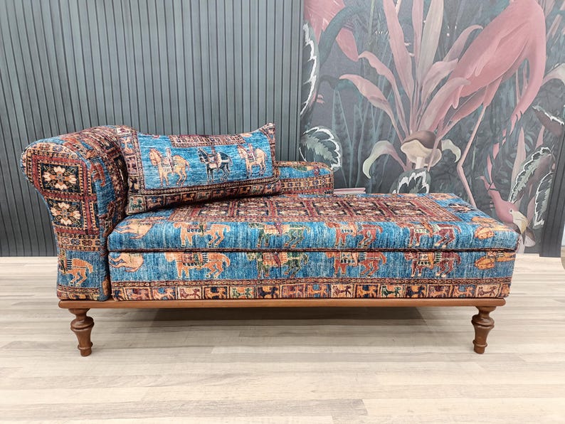 Upholstered Chaise, Storage Sofa Bed, Meditation Sofa, Chaise Lounge ...